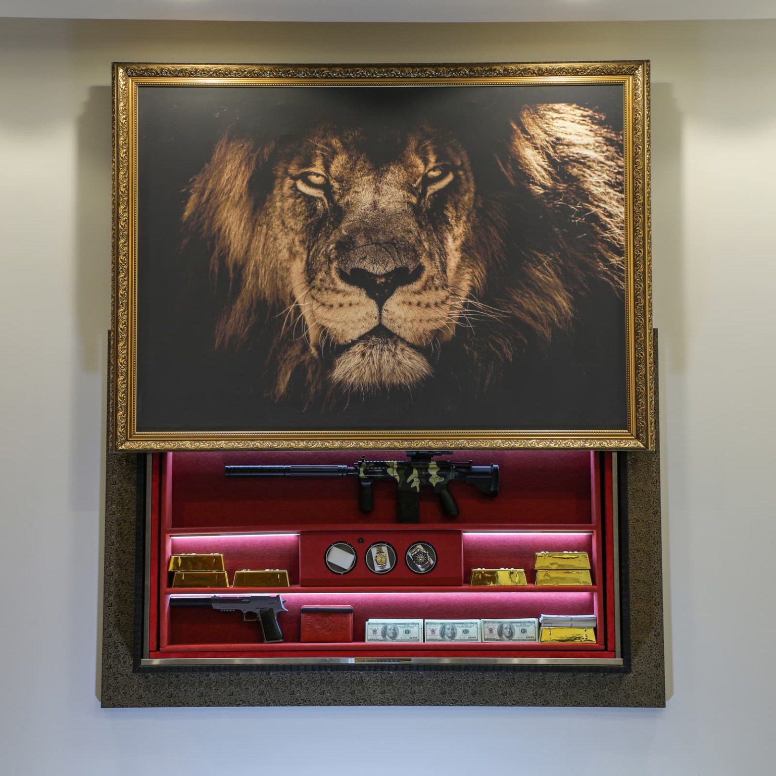 Luxury Wall Safes UAE | Fully Automated Safes | Argus Security